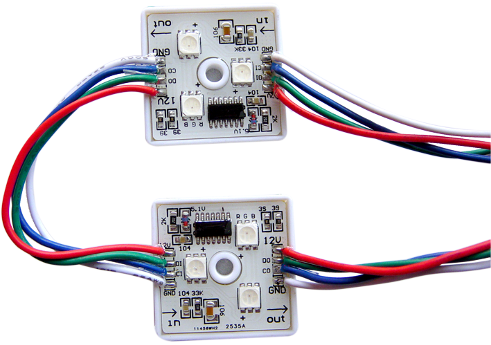 LEDs RGB PIXEL | González Transformación